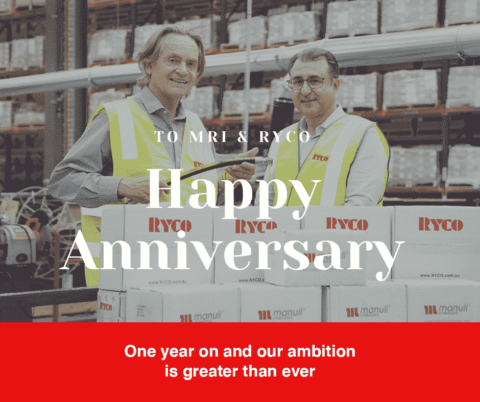 MRI and RYCO celebrate 12 months since joining forces | Manuli
