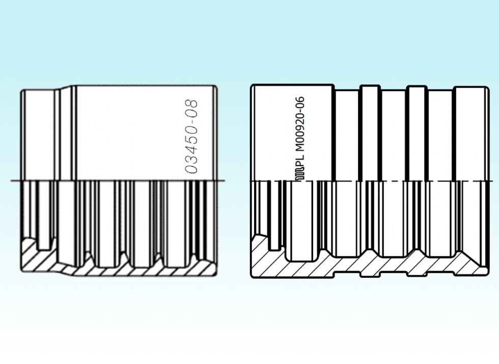 New ferrules M03450-08 and M00920-06 released | Manuli